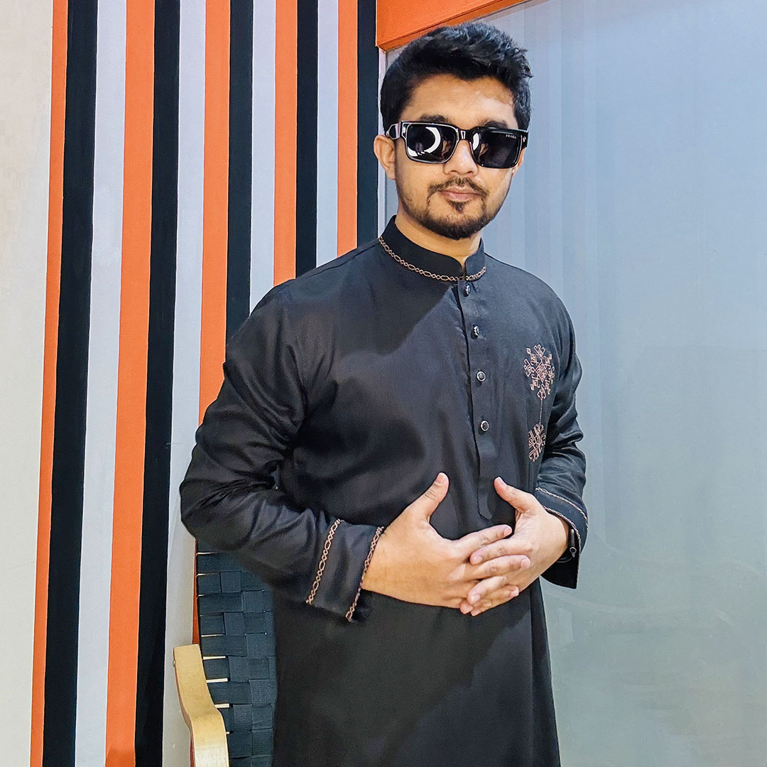Embroidered Panjabi
