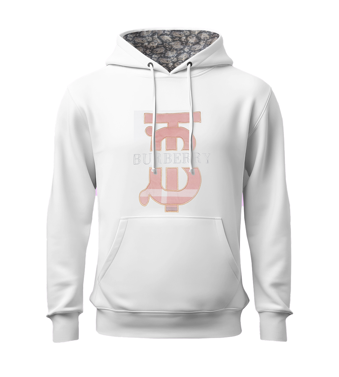 Burberry Hoodie Embroidery