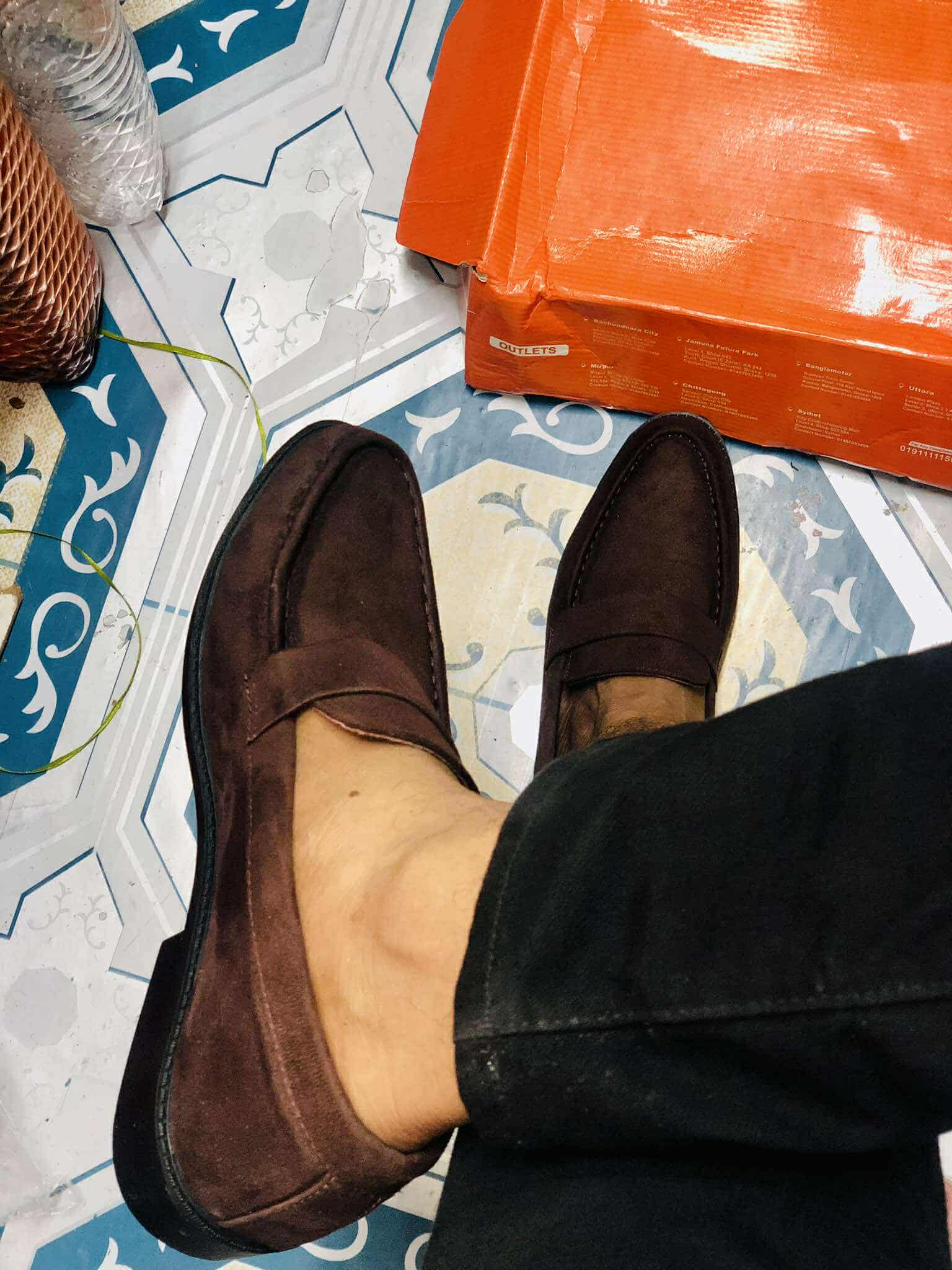 Suede Leather Shoe